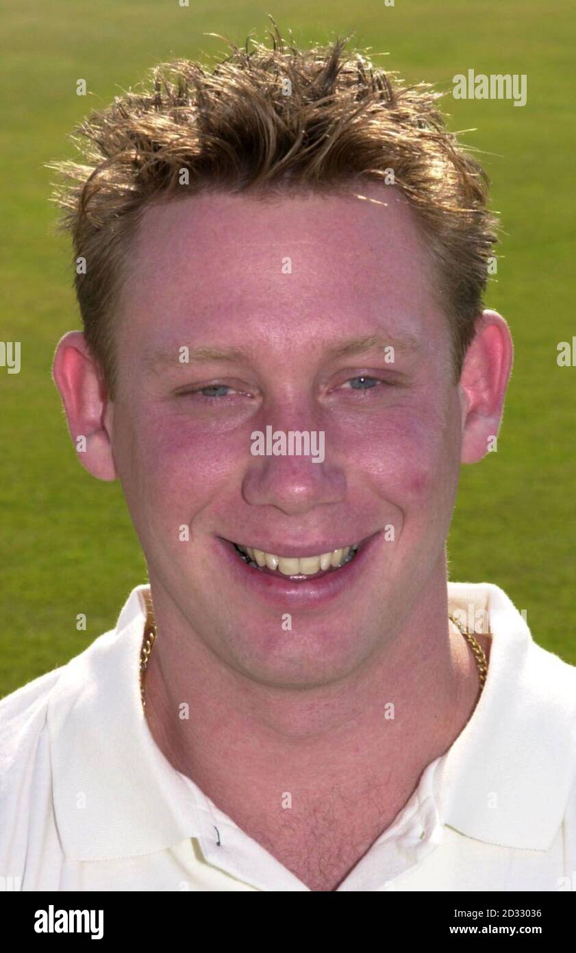 Essex cricket player Ashley Cowan Stock Photo - Alamy