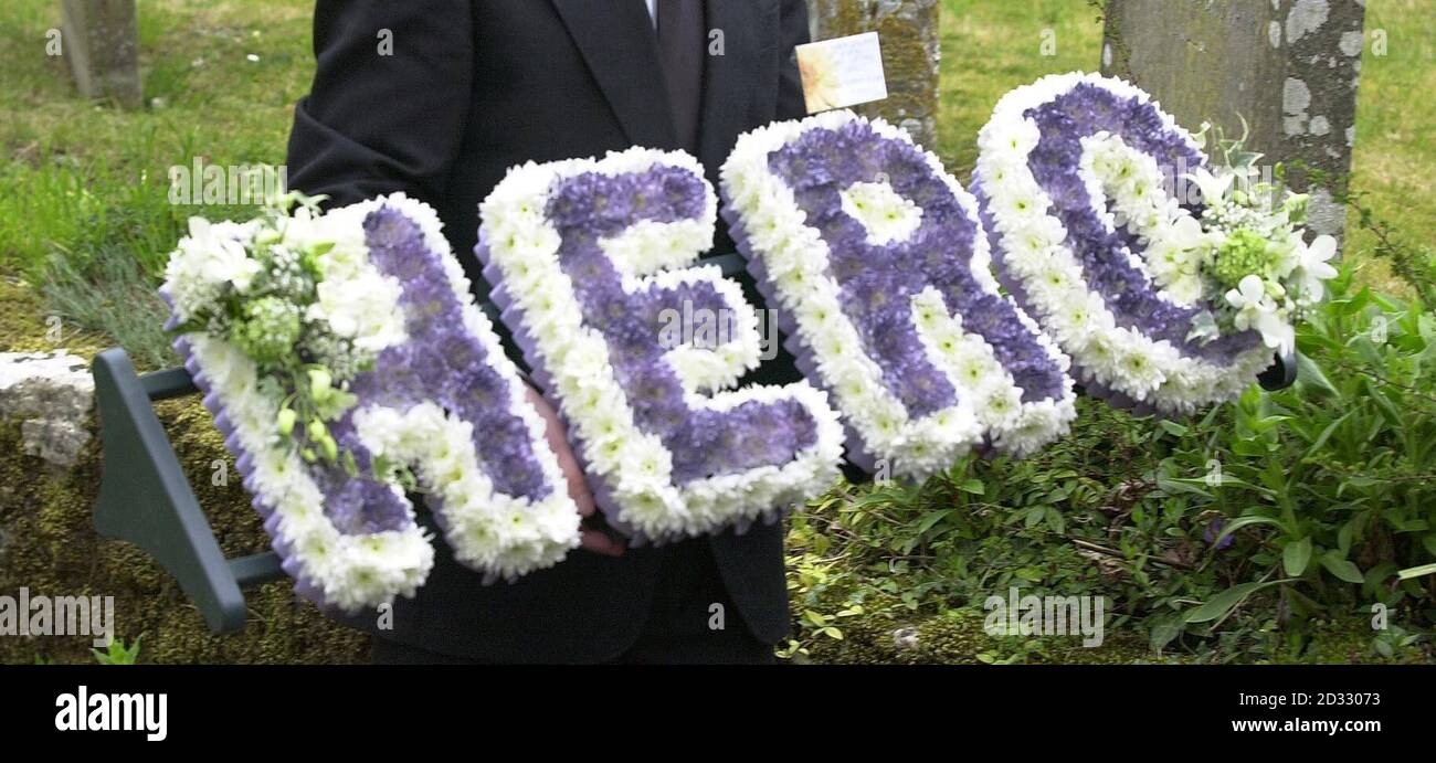 A floral tribute to television reporter terry lloyd hi-res stock ...