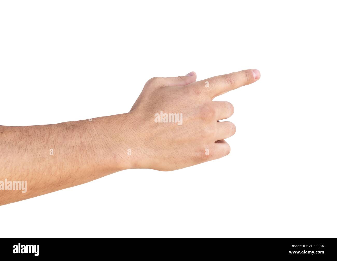 Human skin one person white background Cut Out Stock Images & Pictures ...