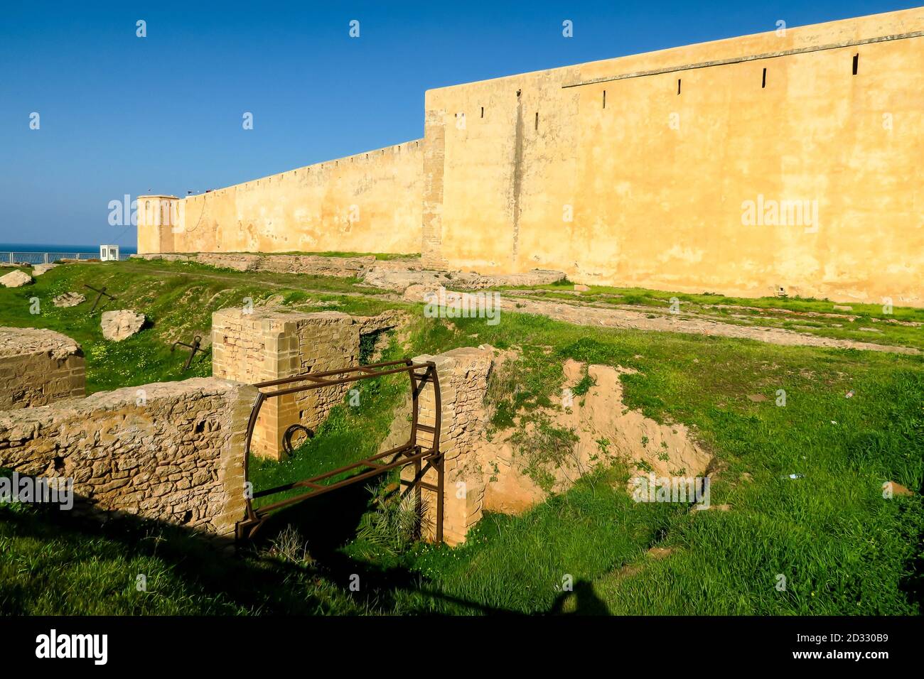 fortress of rabat, photo as background Stock Photo - Alamy