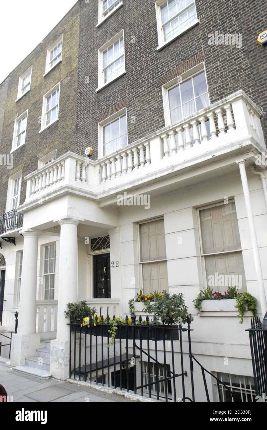 The house of former Conservative Party Chairman, Barry Legg, in central ...