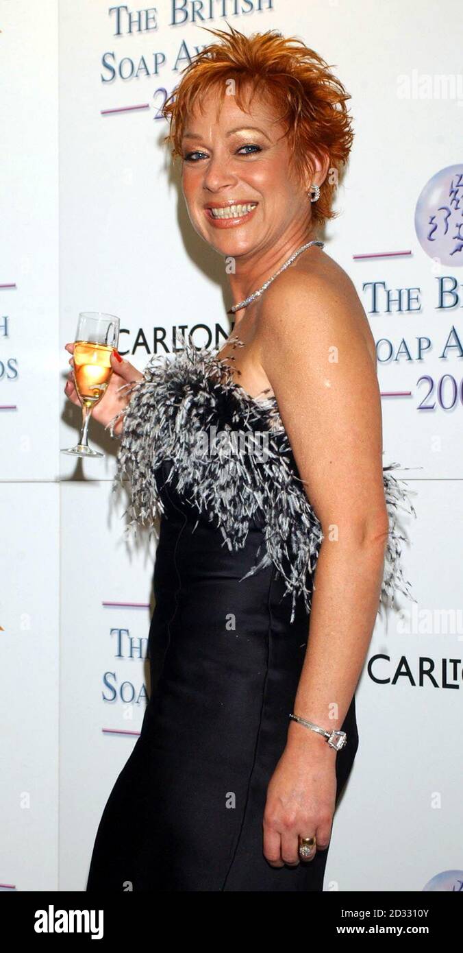 Former Coronation Street actress Denise Welch during the British Soap ...