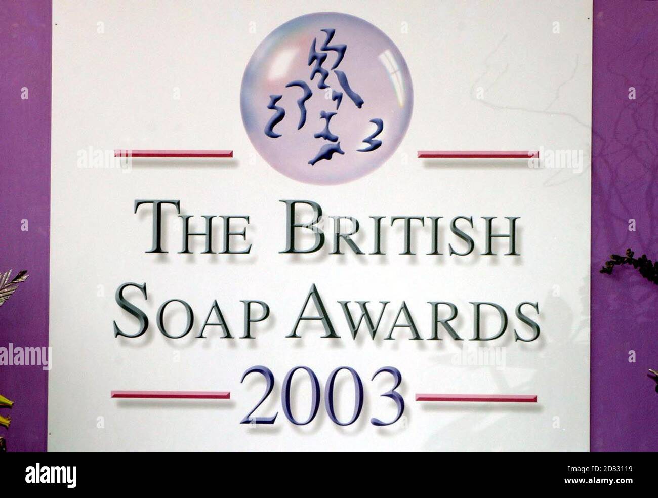 The British Soap Awards 2003 at BBC Television Centre in west London ...