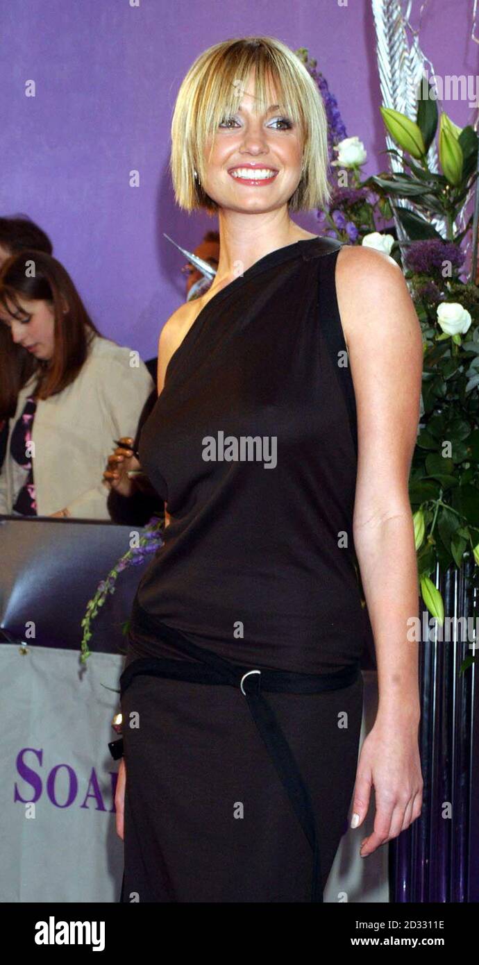 Celebrity 3 4 three quarter length off the shoulder hi-res stock ...