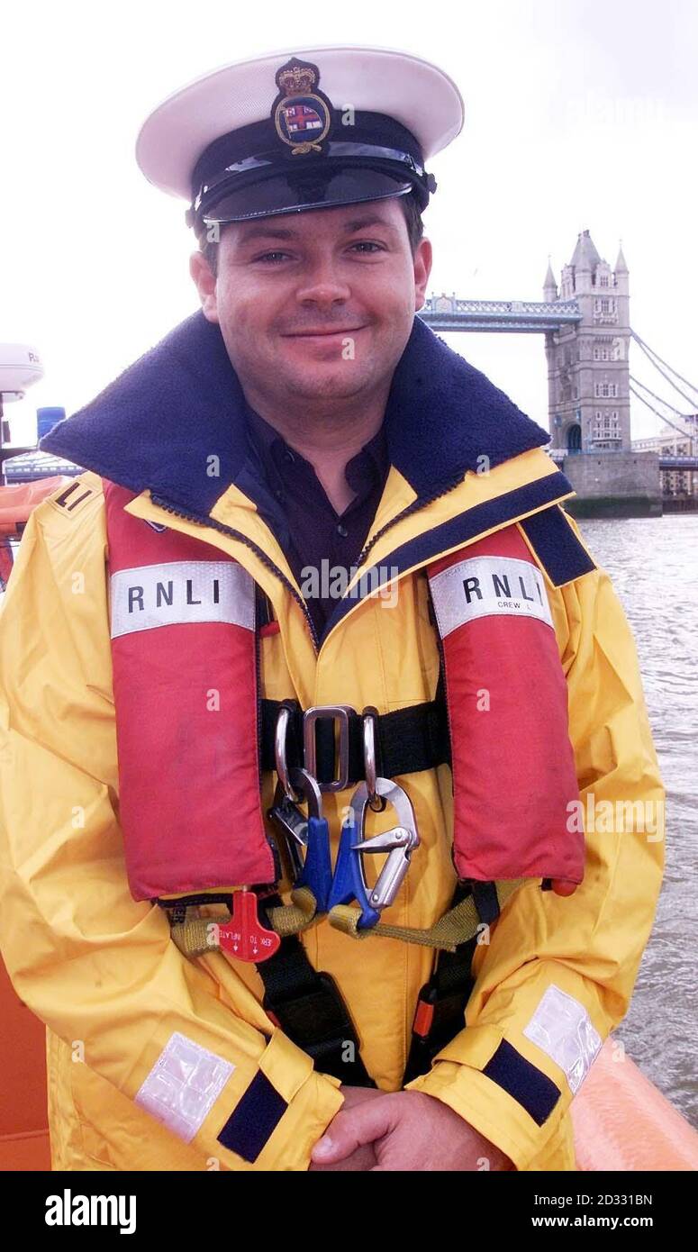 Plymouth RNLI Lifeboatman, Second Coxswain Sean Marshall, 29, at Tower ...