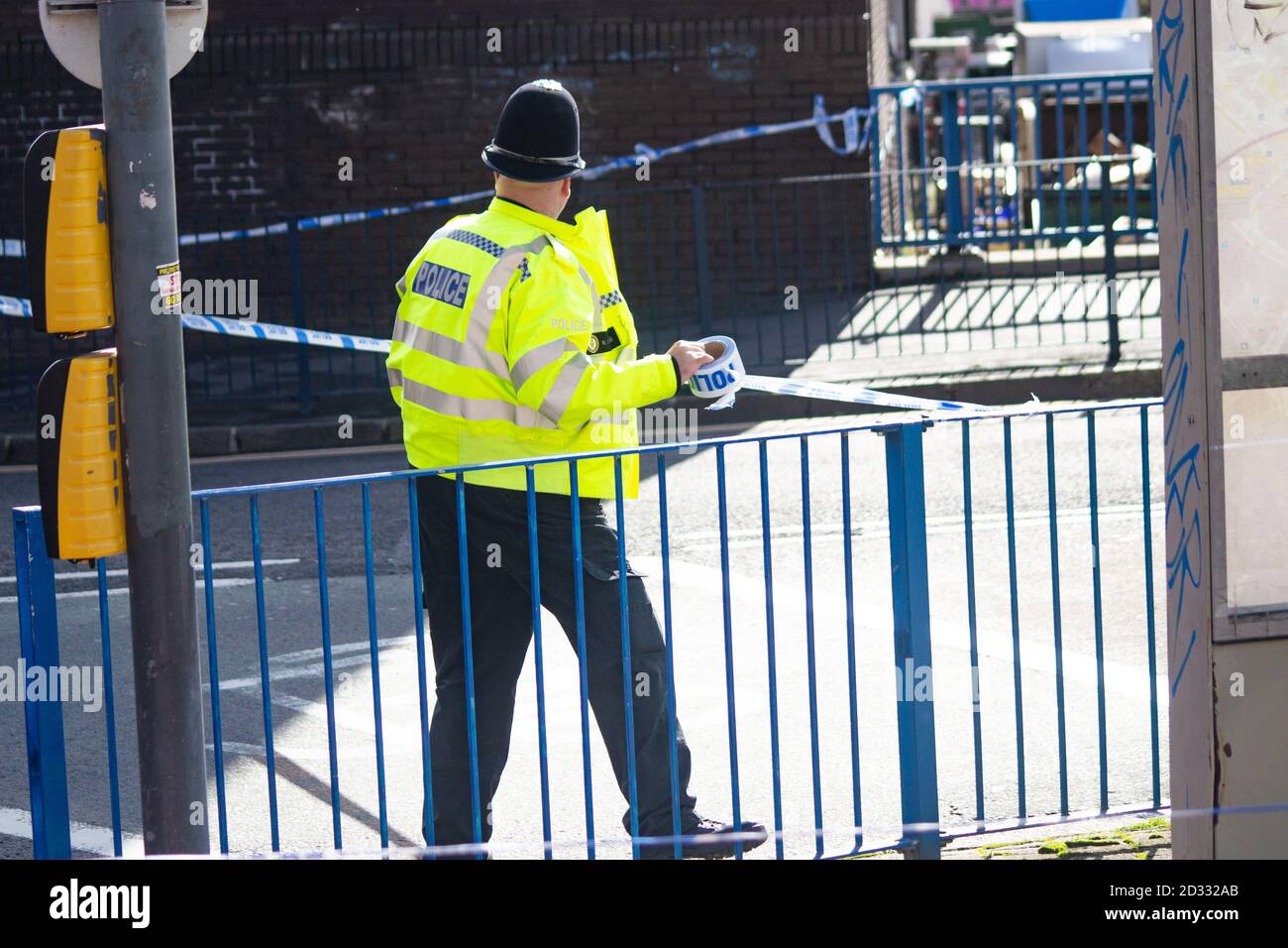 Police tape uk hi-res stock photography and images - Alamy