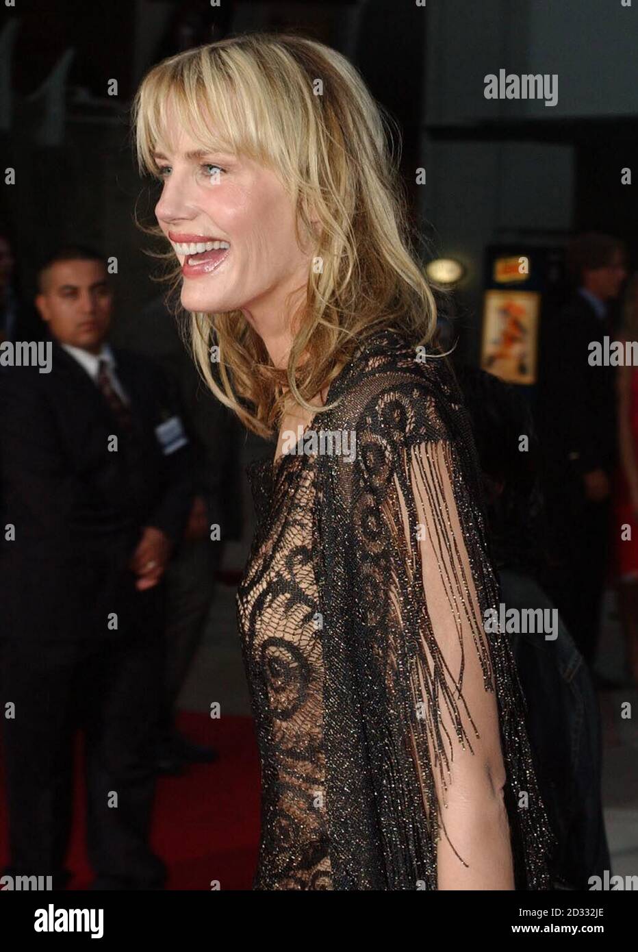 Actress Daryl Hannah arriving for the premiere of Charlie's Angels 2 ...