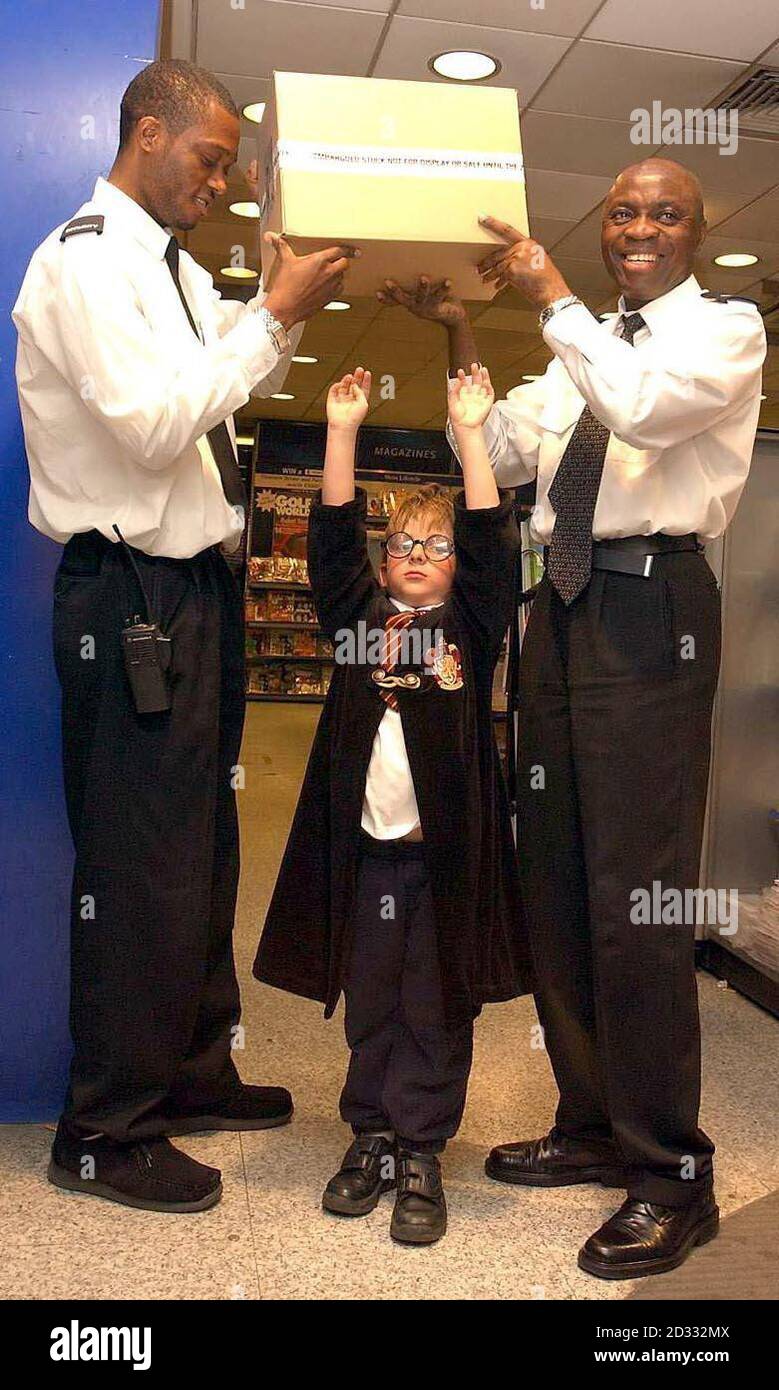 Security guards stop Guy Williams, 6, from Enfield from getting his ...