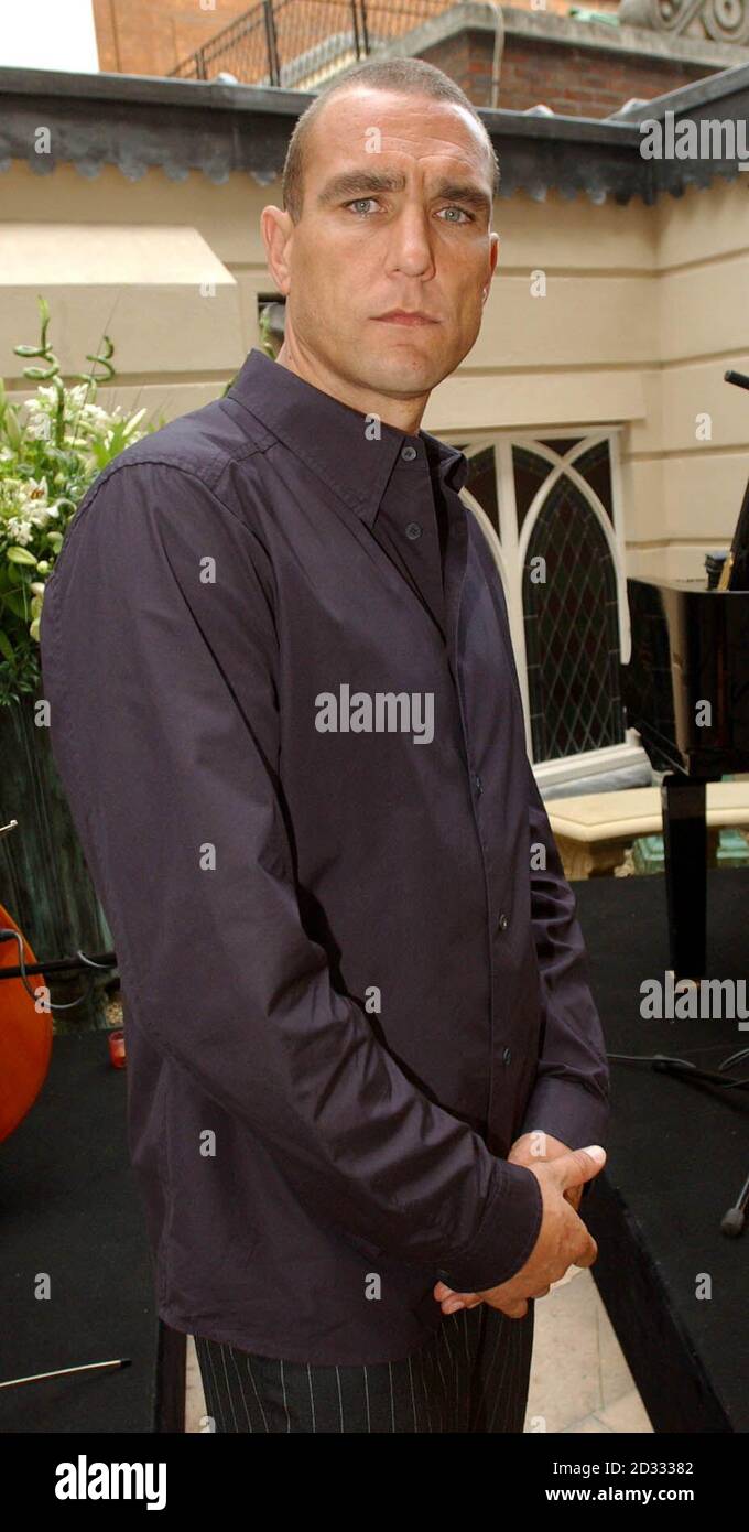 Vinnie Jones arriving at 5 Cavendish Square, London, for the launch of ...