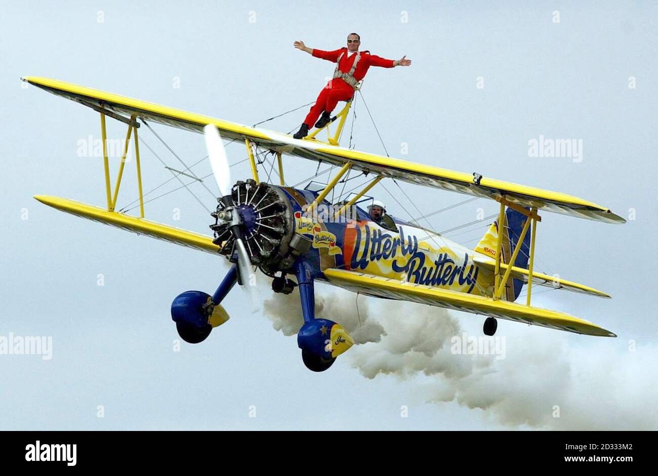 Aeroplane stuntman goggles aircraft hi-res stock photography and images ...