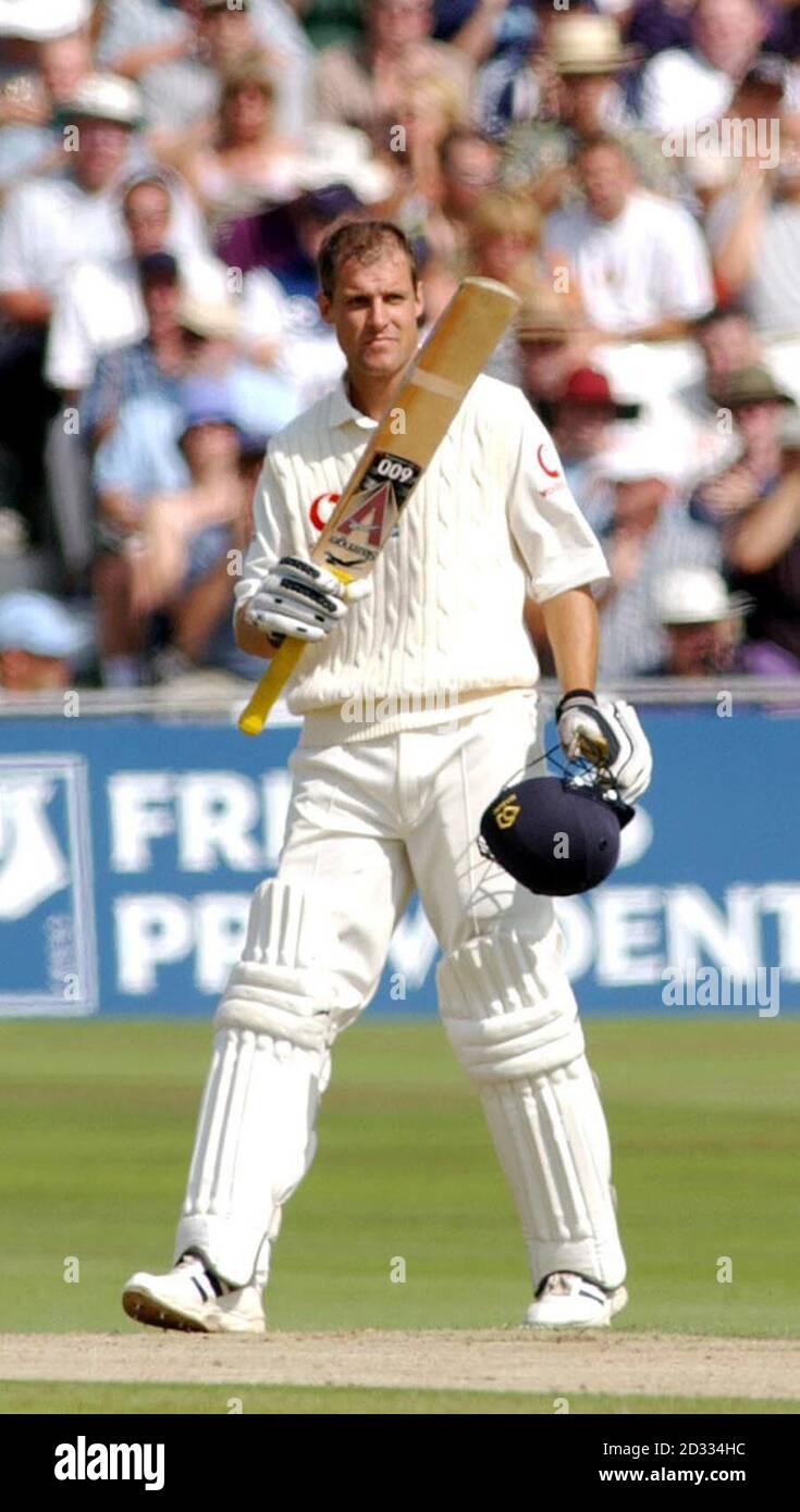 England debutant ed smith celebrates hi-res stock photography and ...
