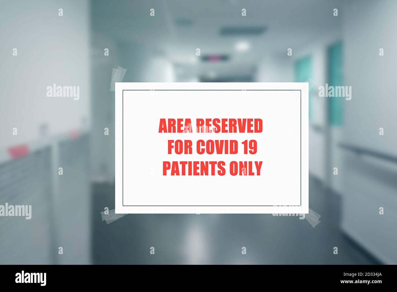 Restricted area hospital hi-res stock photography and images - Alamy