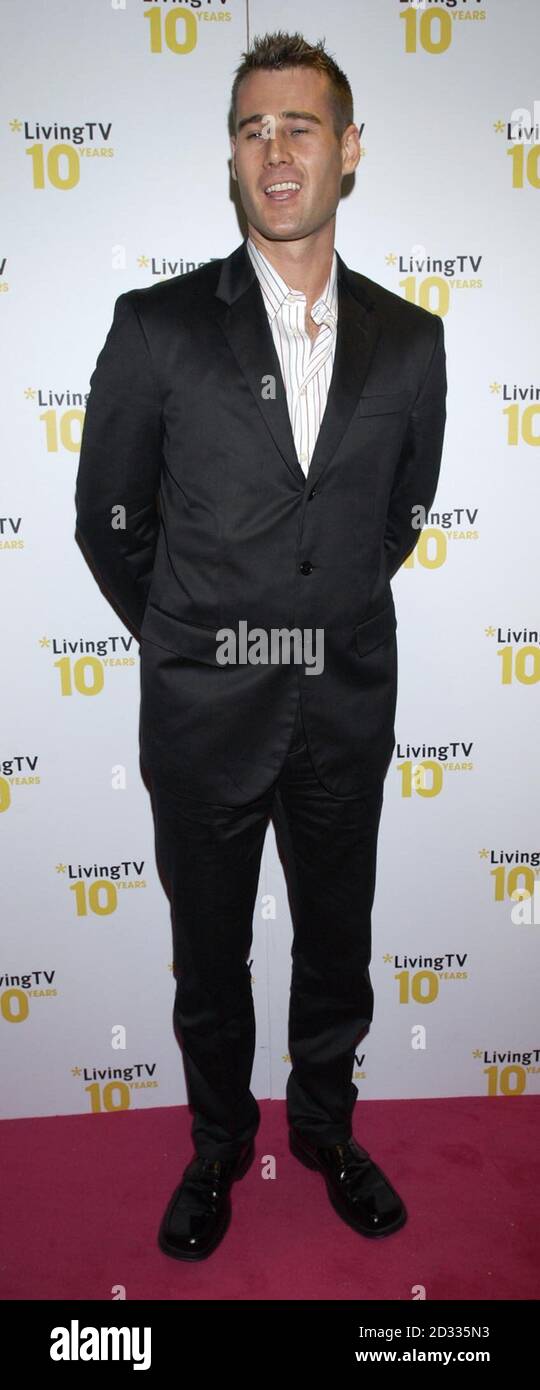 Tim Vincent arriving for the LivingTV 10th anniversary party, held at ...