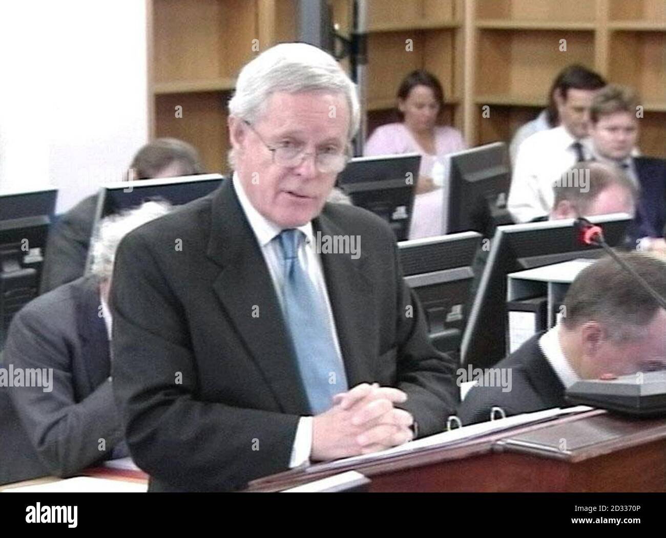 Jeremy Gompertz QC, counsel for the Kelly family, making his closing ...