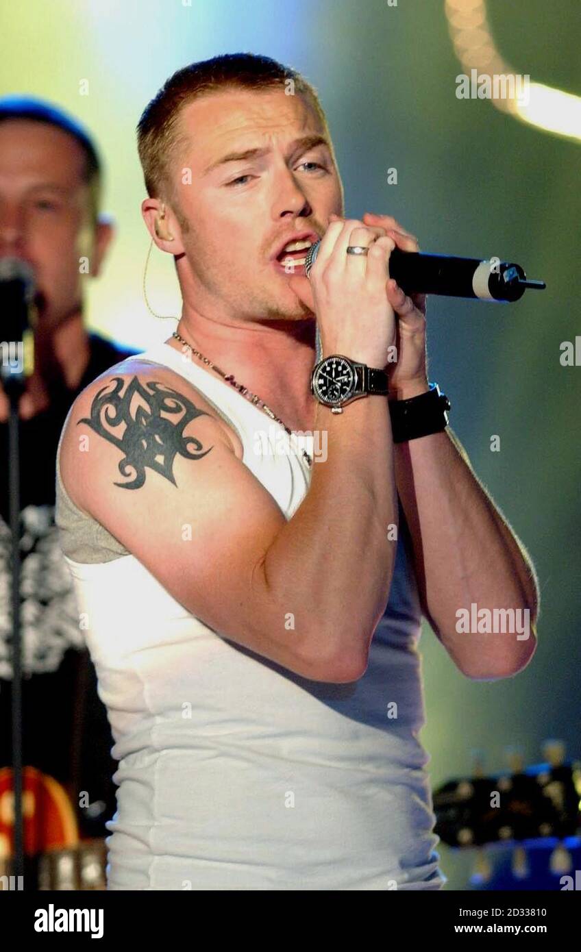 Singer Ronan Keating performs live on stage during the 15th World Music ...