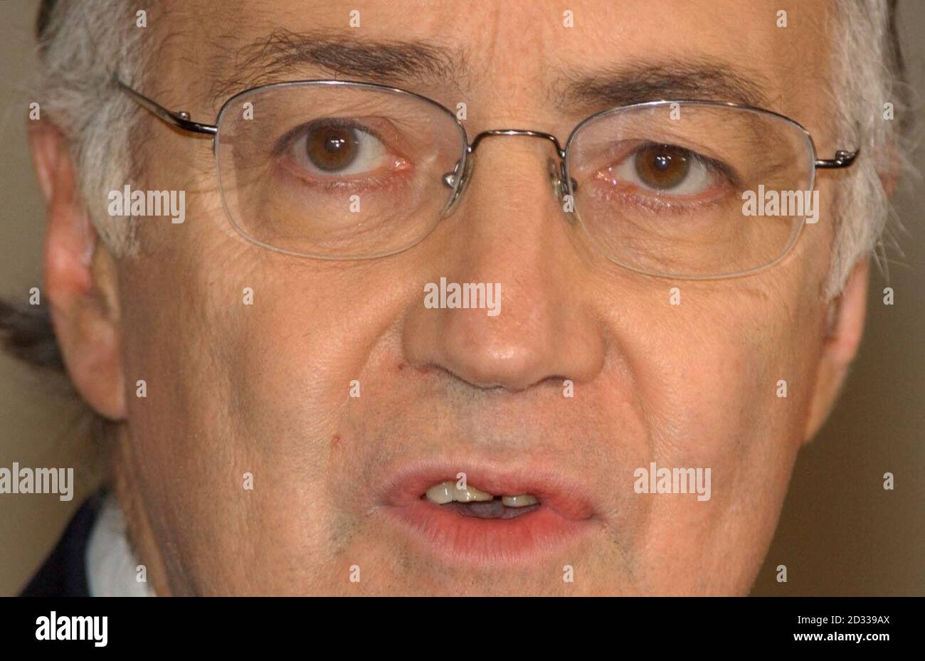 Newly chosen Conservative Party Leader, Michael Howard, gives his ...