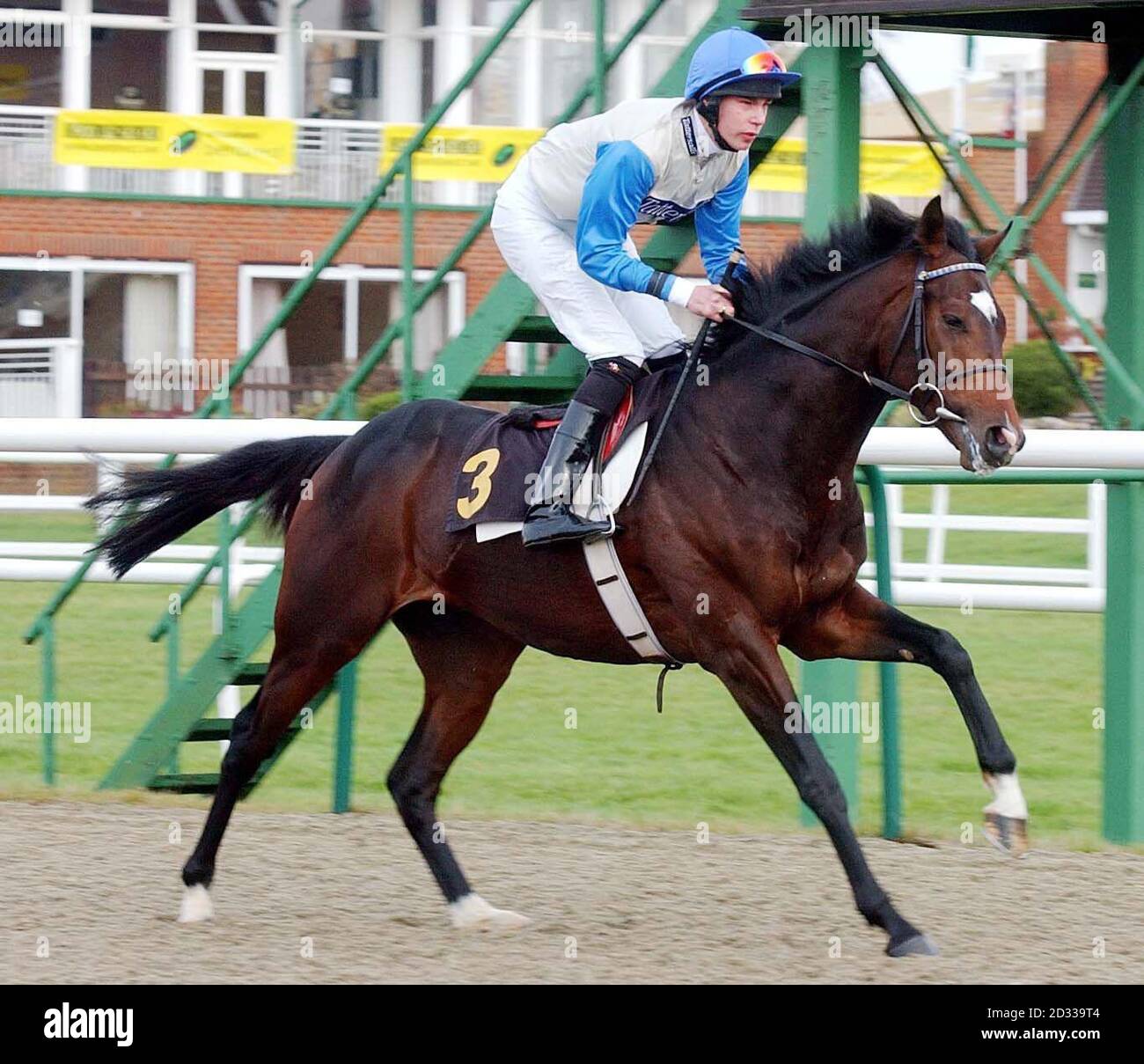 Jockey keith dalgleish on board hi-res stock photography and images - Alamy