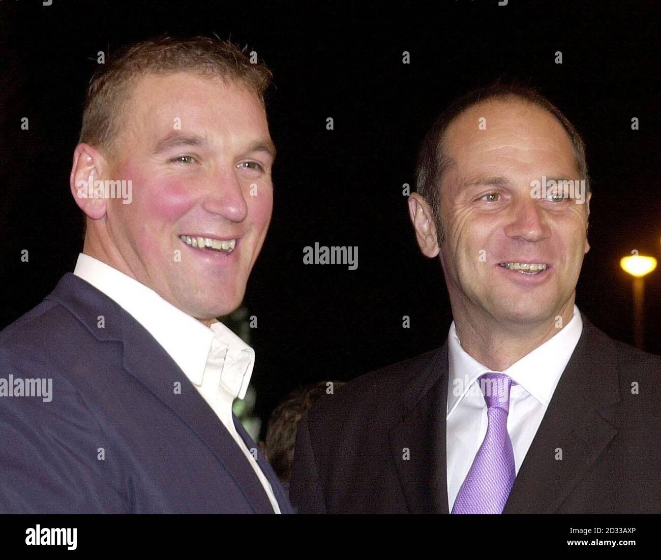 British Olympic rowing gold medallists Matthew Pinsent (left) and Sir ...