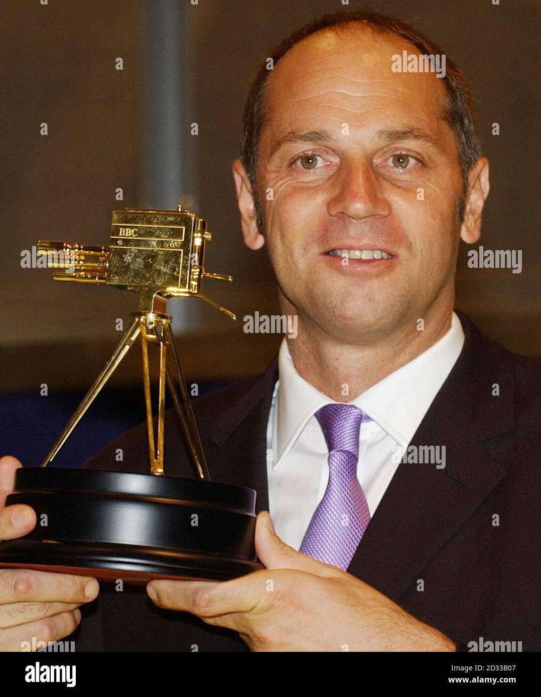 Sir Steve Redgrave with the Golden Sports Personality of the Year award ...