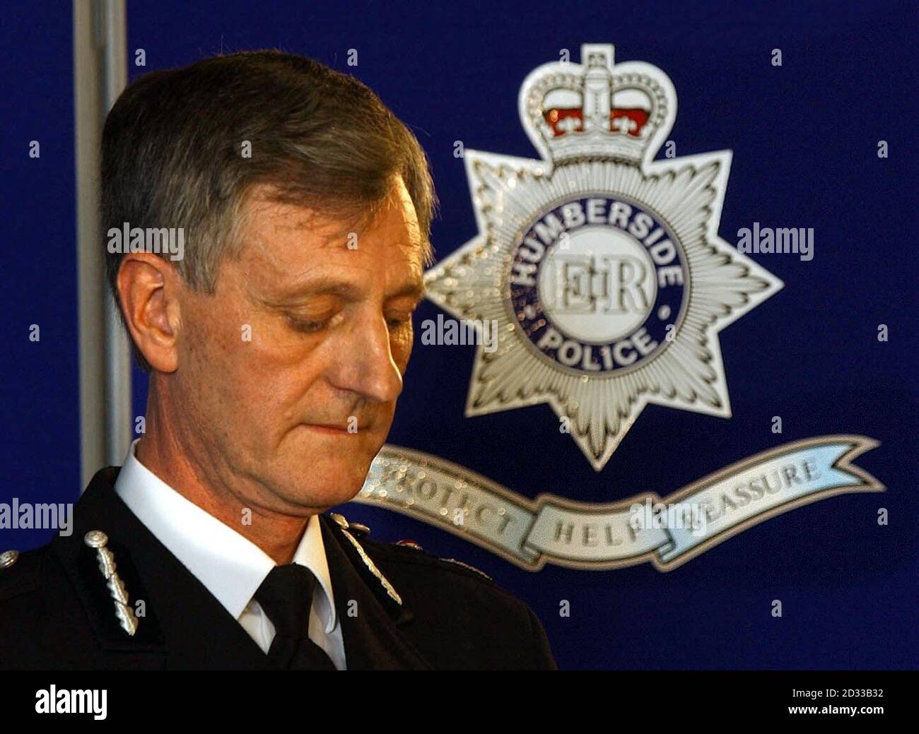 The chief constable of humberside police hi-res stock photography and ...