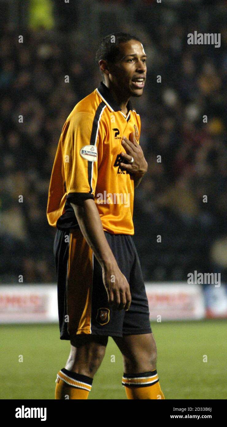Hull's Marc Joseph during the match between Hull City and Mansfield ...