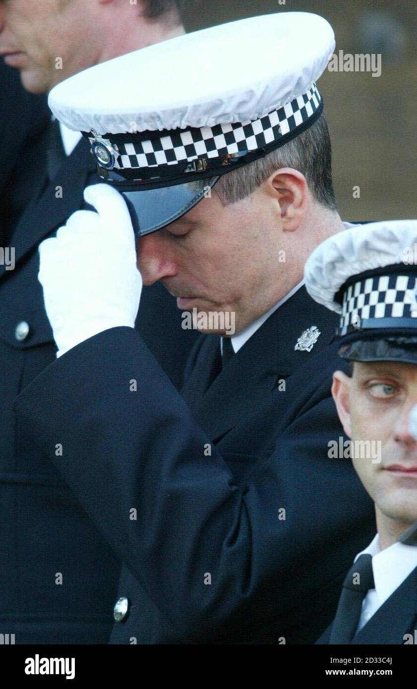 For the funeral of pc ian broadhurst hi-res stock photography and ...