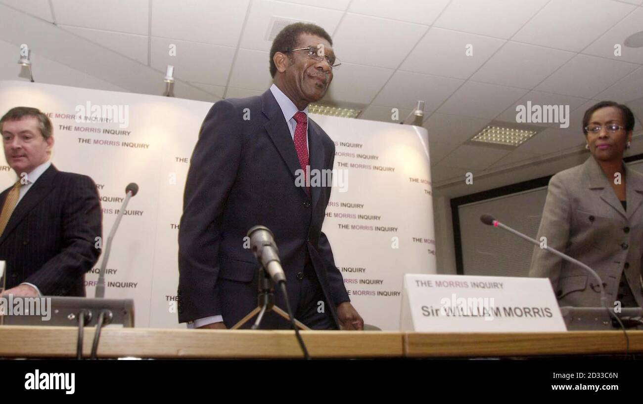 Formal launch morris inquiry inside offices metropolitan police ...