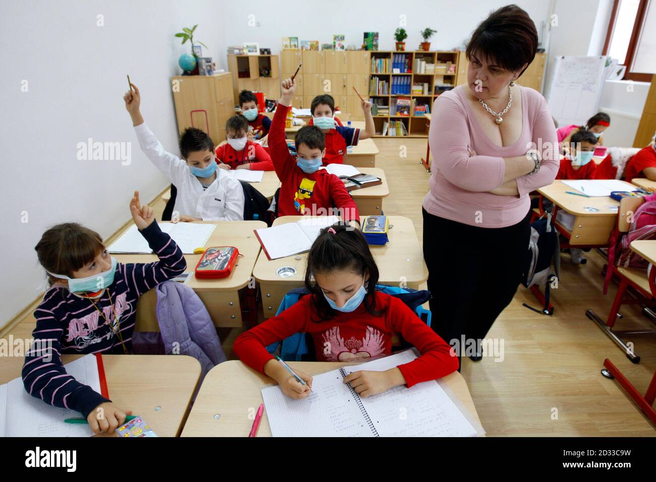 Romania school classroom hi-res stock photography and images - Alamy