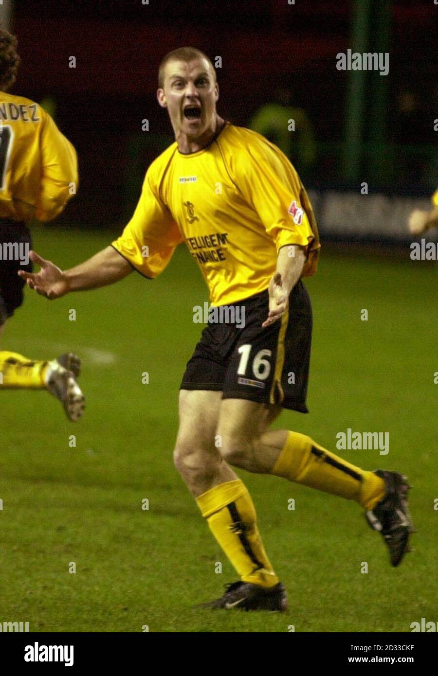 Sport football celebrating derek lilley hi-res stock photography and ...