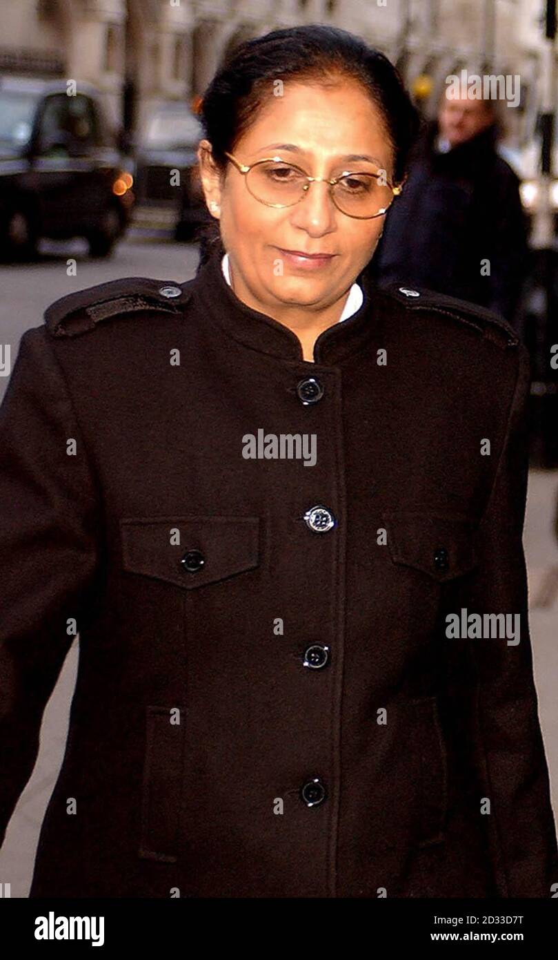 Chitralekha Mehta leaves the High Court in central London, following ...