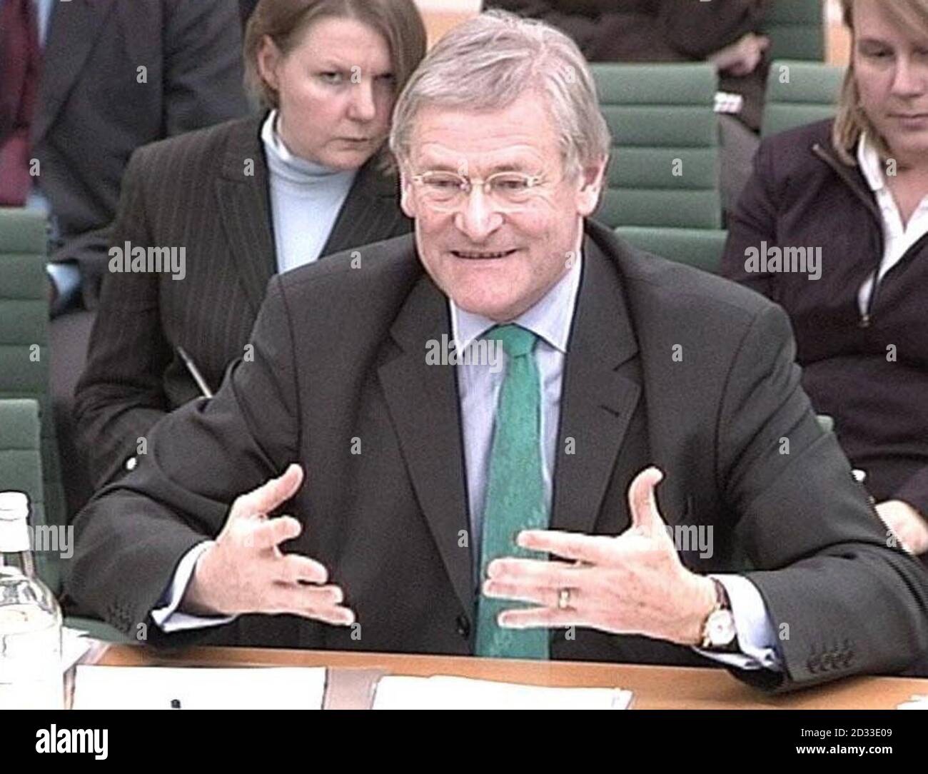 Cabinet Secretary Sir Andrew Turnbull giving evidence to the House of ...