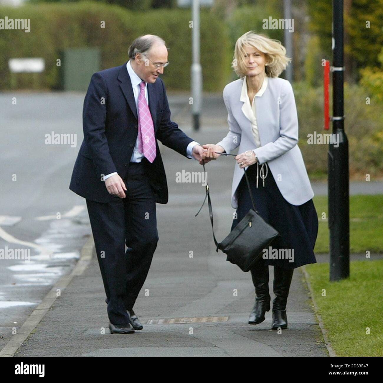 Michael howard with wife sandra hi-res stock photography and images - Alamy