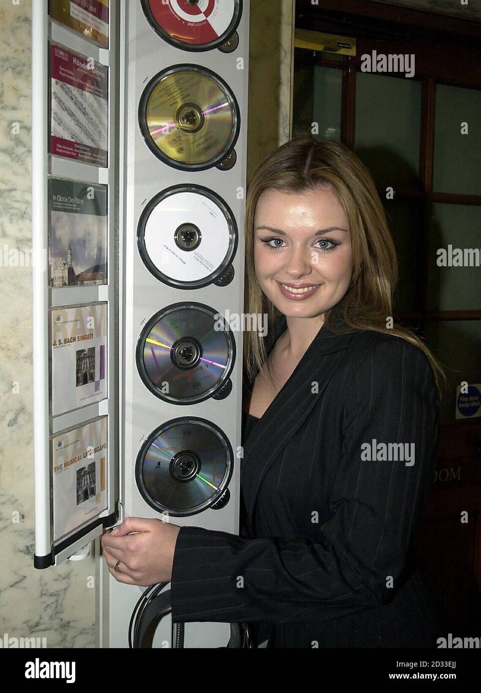 Teacher Katherine Jenkins at the Royal Academy for Music, the singer is ...