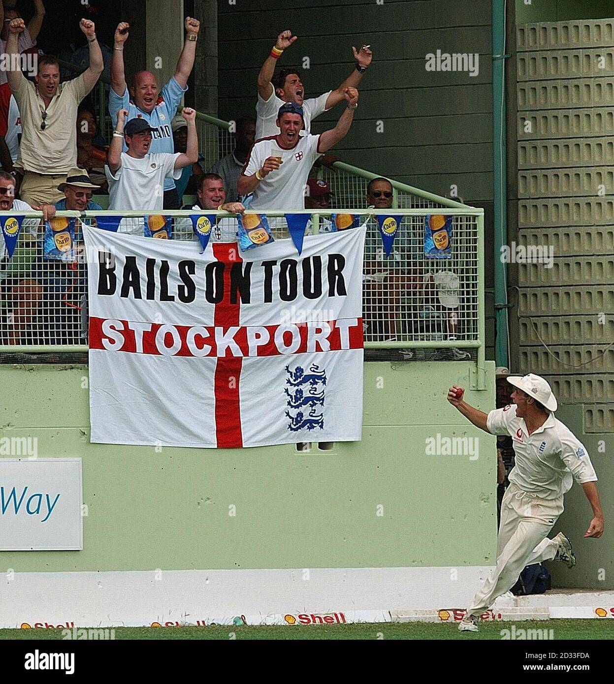 During the 3rd test at the kensington oval hi-res stock photography and ...