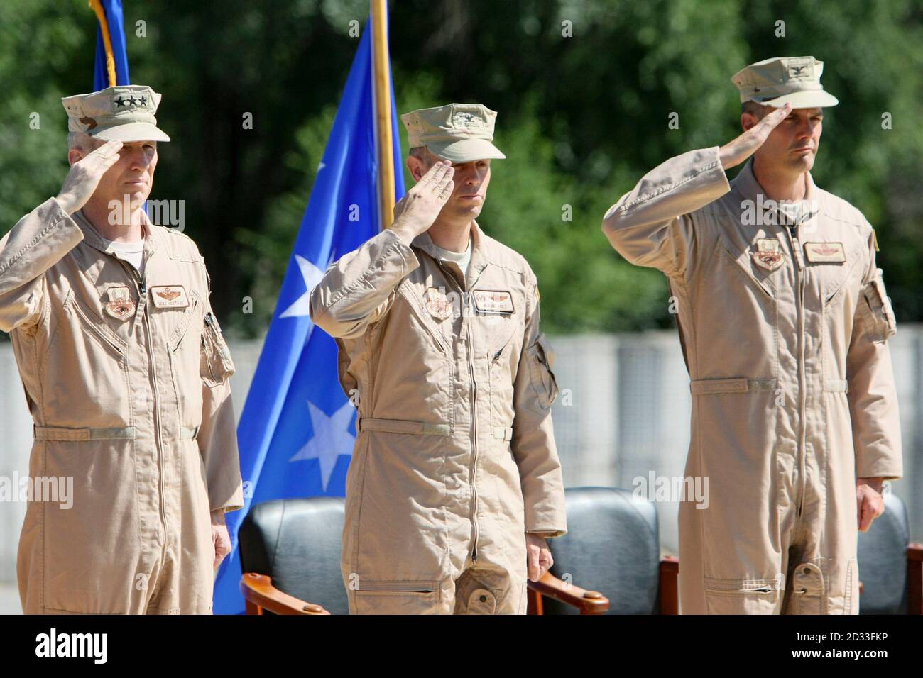 Expeditionary wing commander hi-res stock photography and images - Alamy