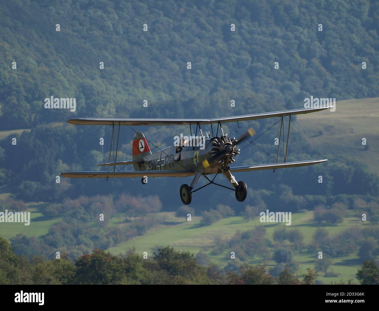 Focke Wulf FW 44 Stieglitz Doppeldecker Stock Photo - Alamy