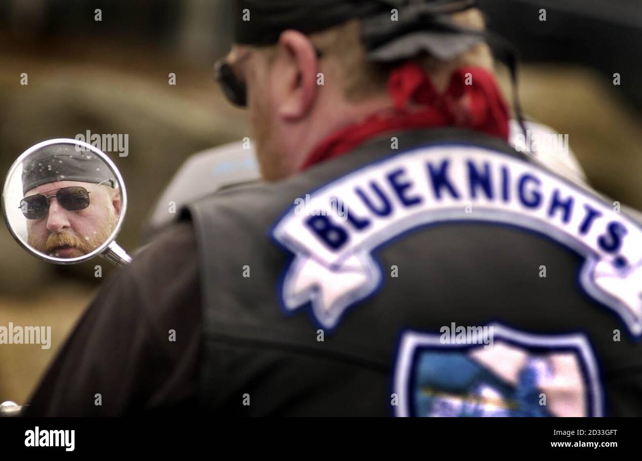 British blue knights motorcycle tour hi-res stock photography and ...