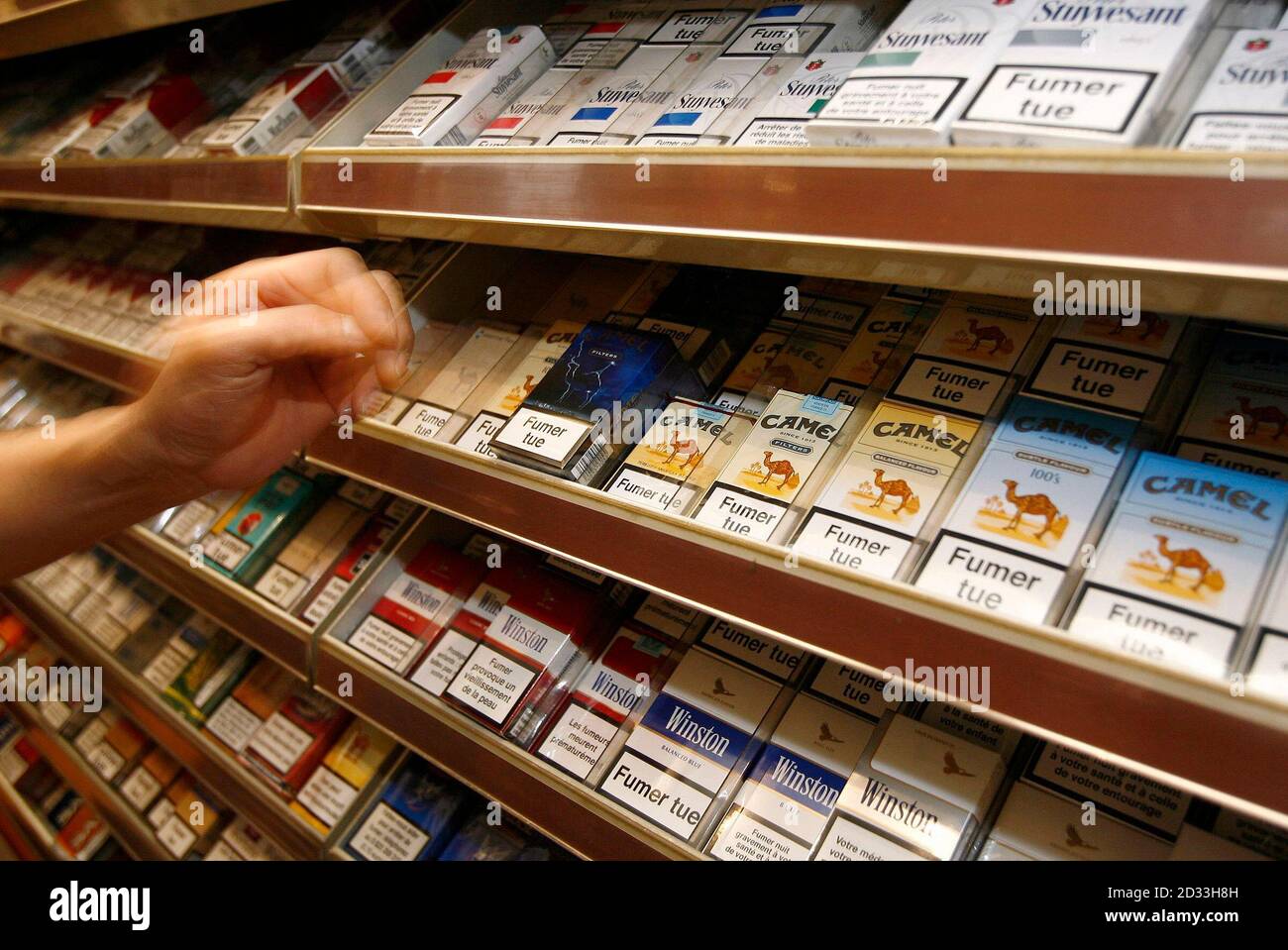 Tobacco pack cigarettes france hi-res stock photography and images - Alamy