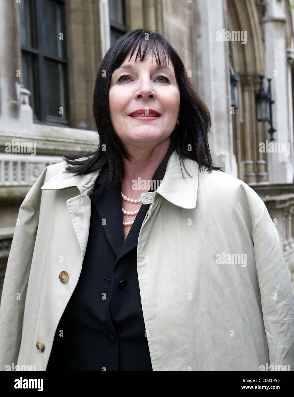 Miss World organiser, Julia Morley at the High Court in London, where ...