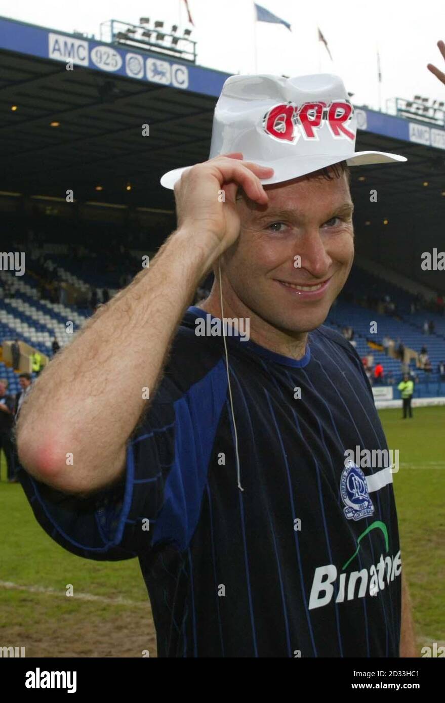 QPR skipper Kevin Gallen at the end of the match Stock Photo - Alamy