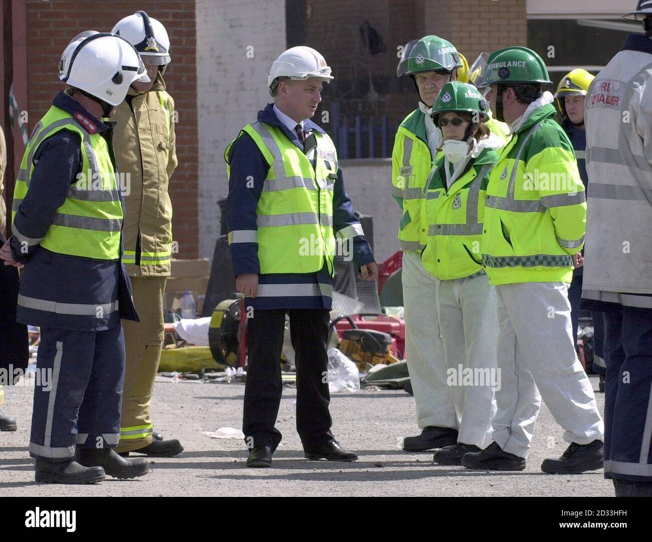 Social disaster blast explosion factory emergency services rescue hi ...