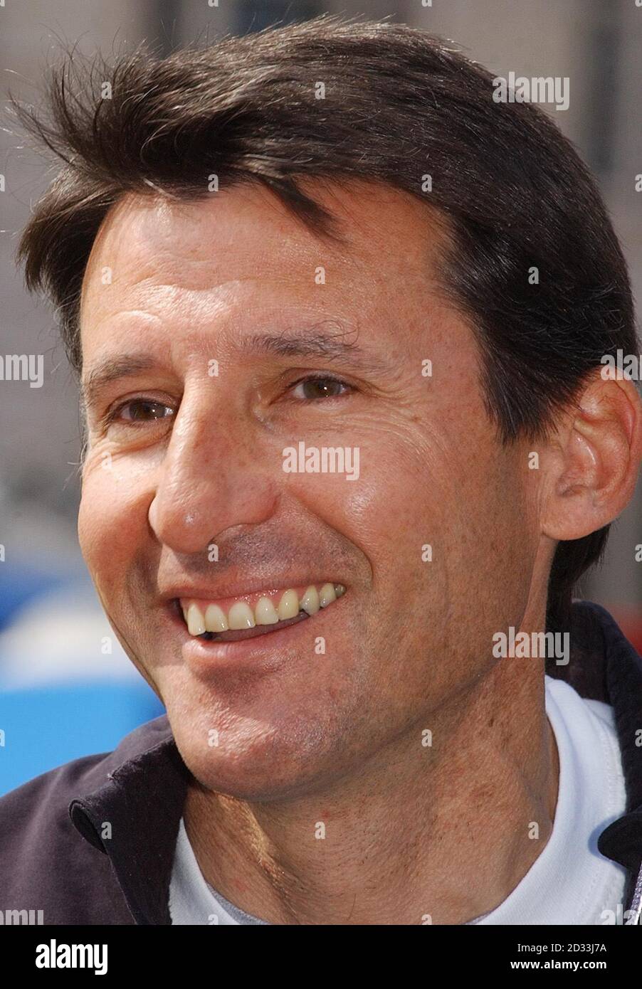 Lord Sebastian Coe in Trafalgar Square, London where he launched this ...