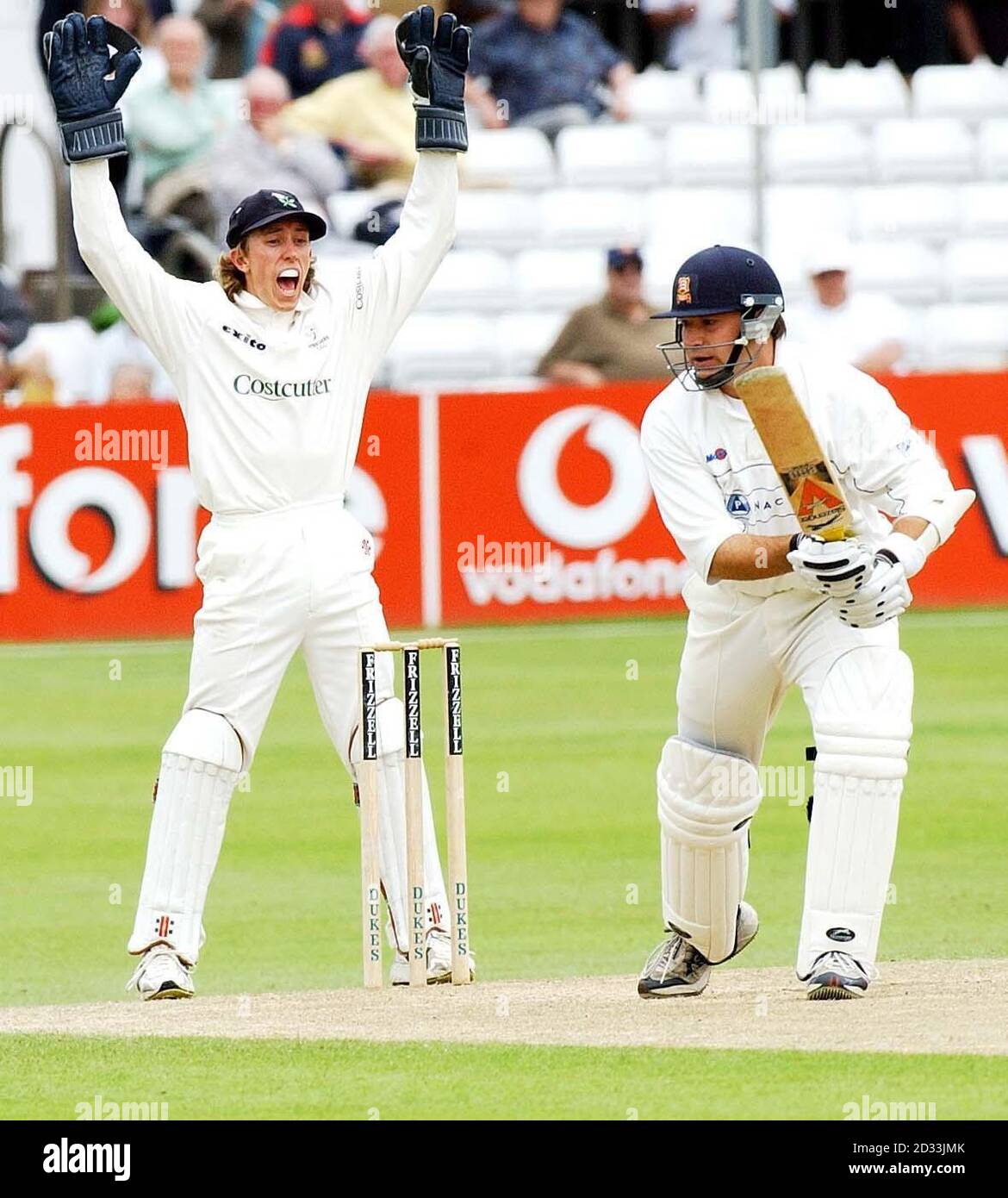 Essex batsman graham napier hits off hi-res stock photography and ...