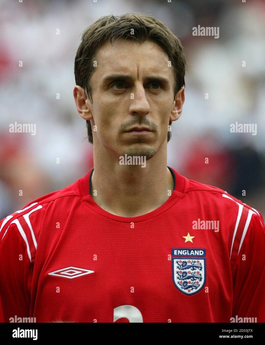 Action sport football gary neville hi-res stock photography and images ...