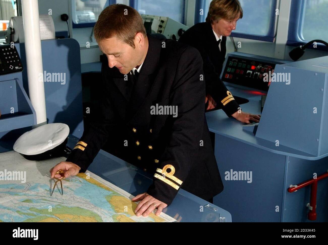 Deck Officer Billy Campbell from Brixham in South Devon, and Deck ...