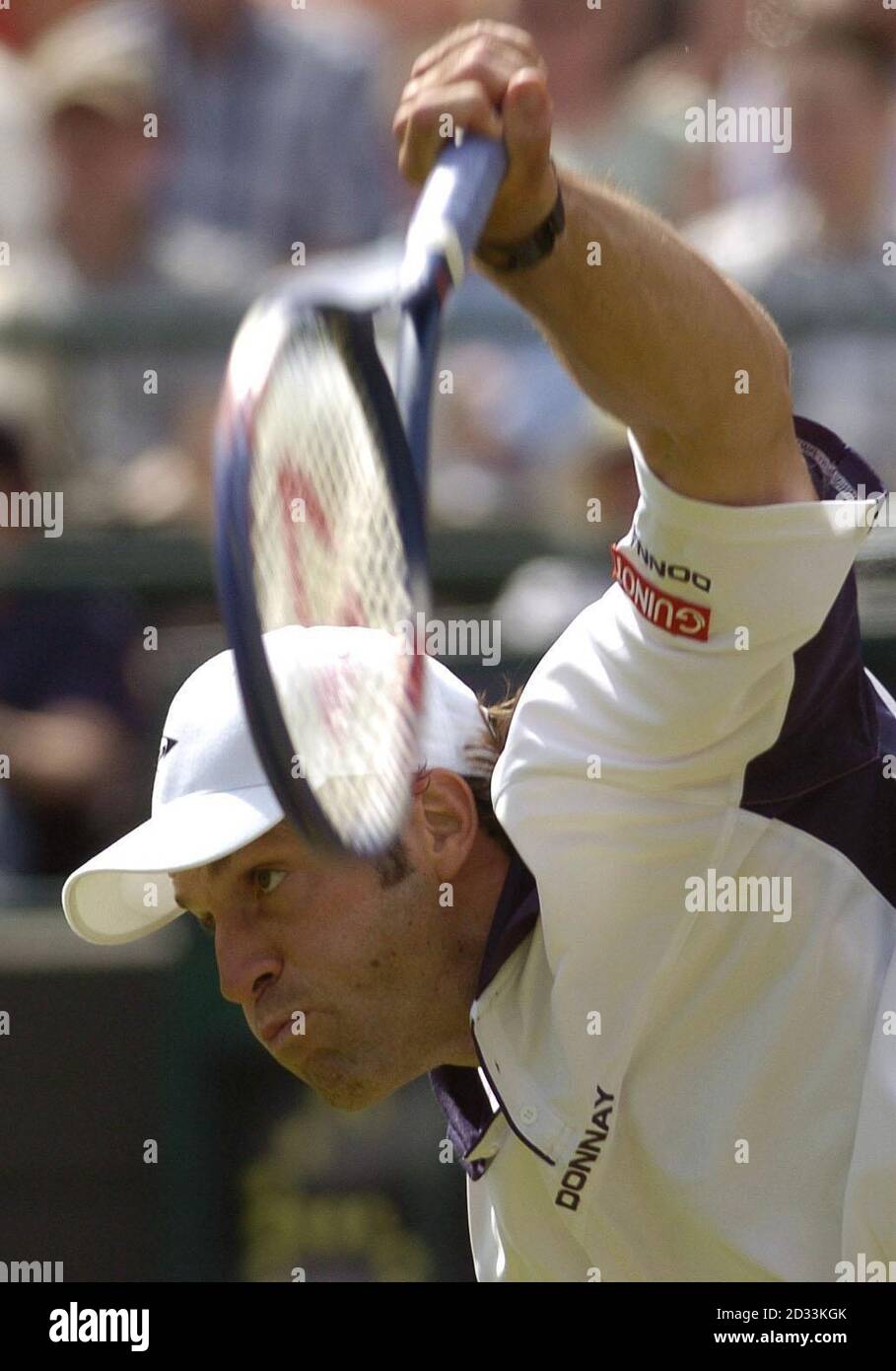 Tennis serving action greg rusedski hi-res stock photography and images ...