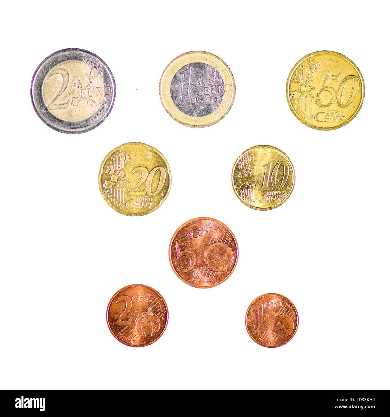 Cent series Cut Out Stock Images & Pictures - Alamy