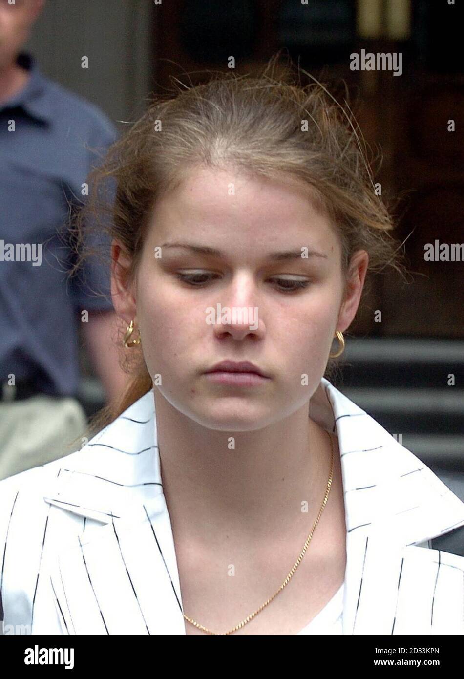 Eighteen-year-old Charlotte Jenkins, who now lives in Tasmania, leaves ...