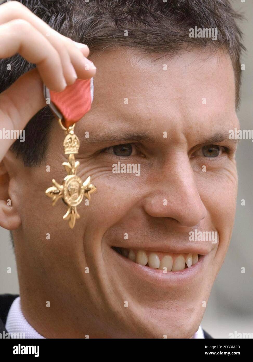 The Queen served a winning stroke today as she delivered Tim Henman ...