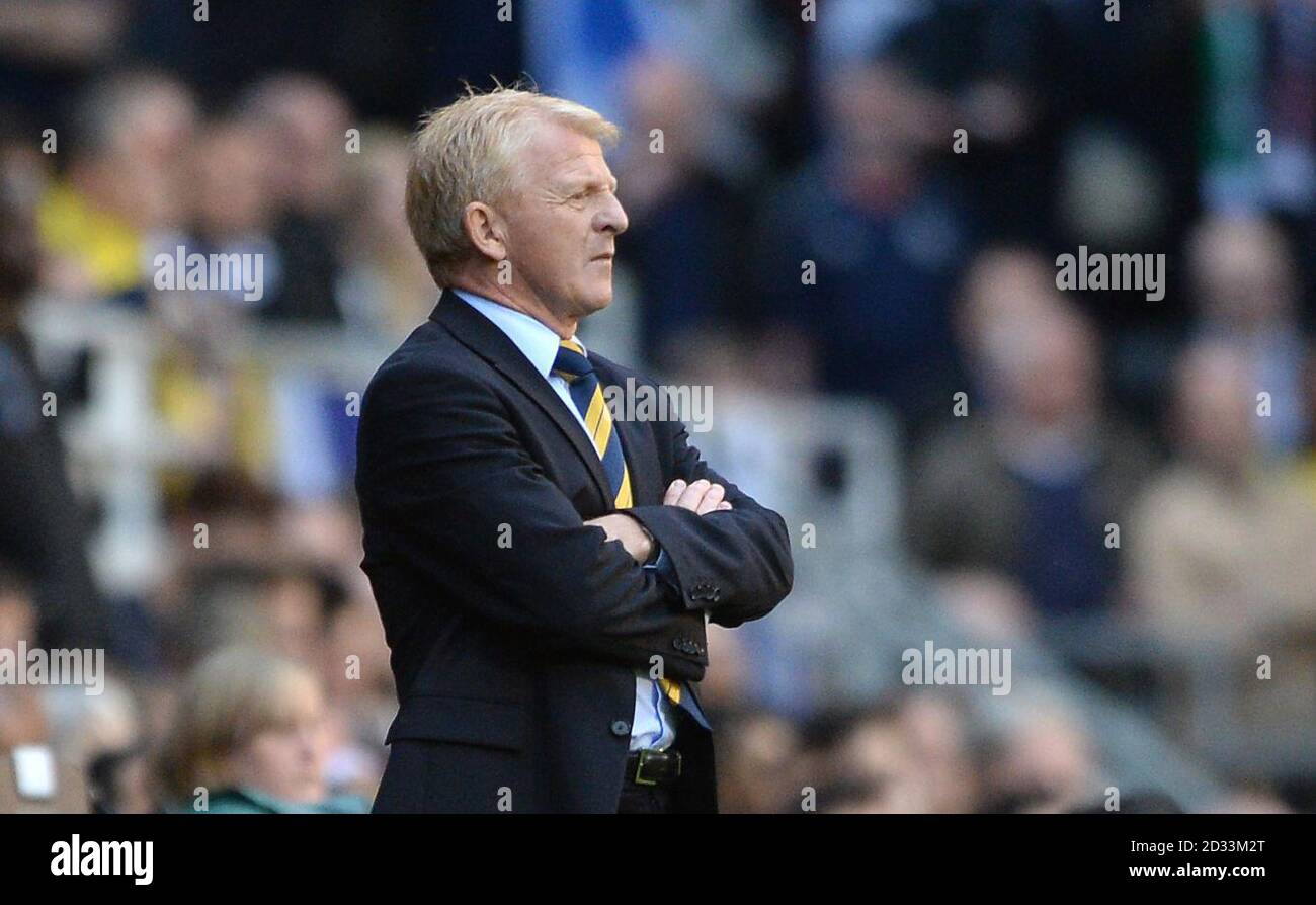 Scotland manager Gordon Strachan Stock Photo - Alamy